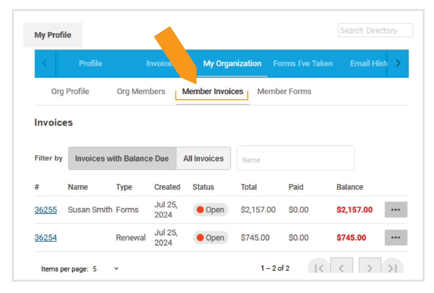 Managing Your Group Account